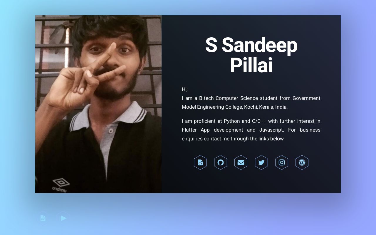 S Sandeep Pillai